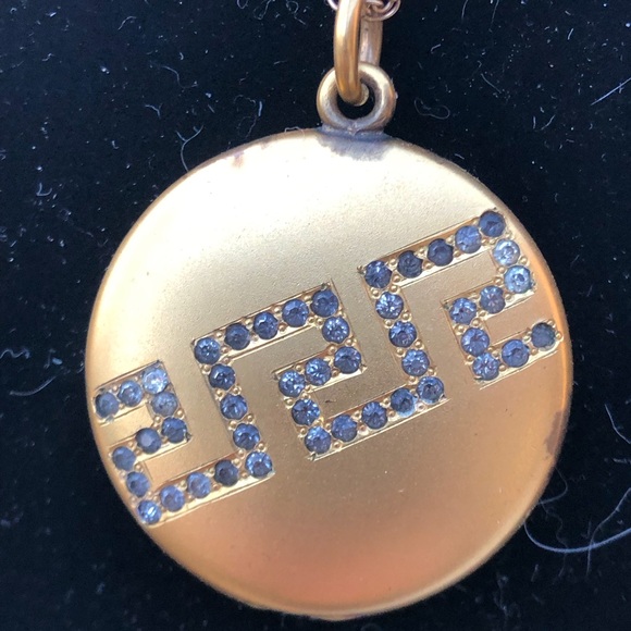 Unique Vintage | Jewelry | Vintage Gold Tone Pendant With Greek Key ...
